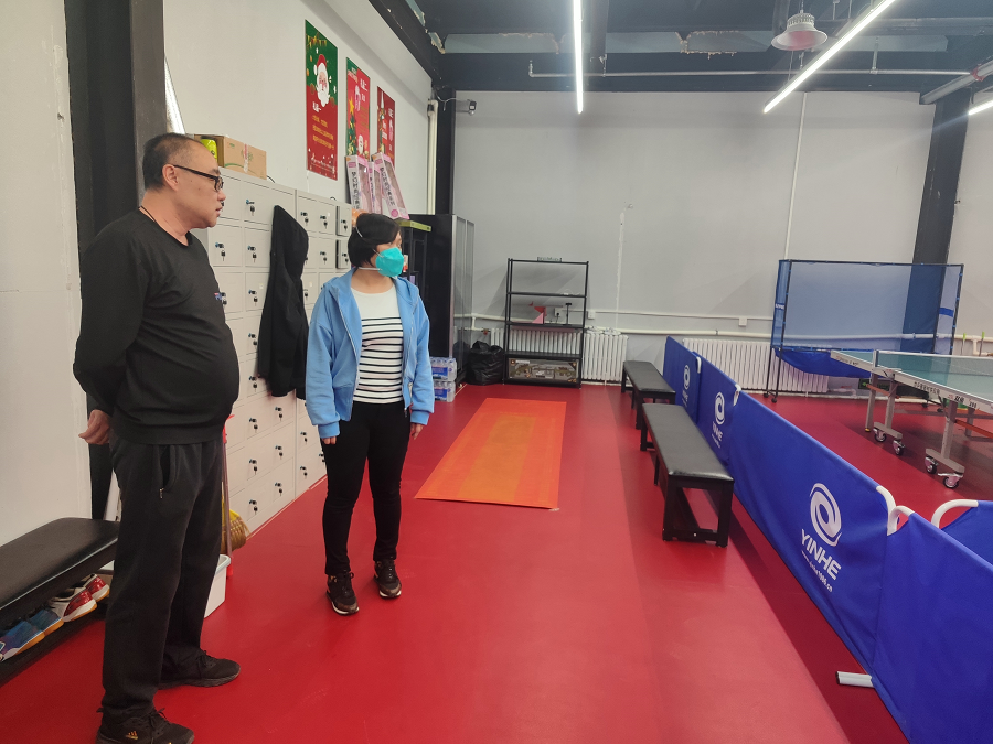 魅力会展 社区风采——会展街道苏州社区 开展强化服务职能 走访辖区企业活动